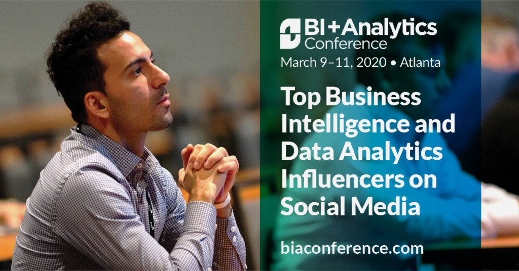 Top Business Intelligence and Data Analytics Influencers on Social ...